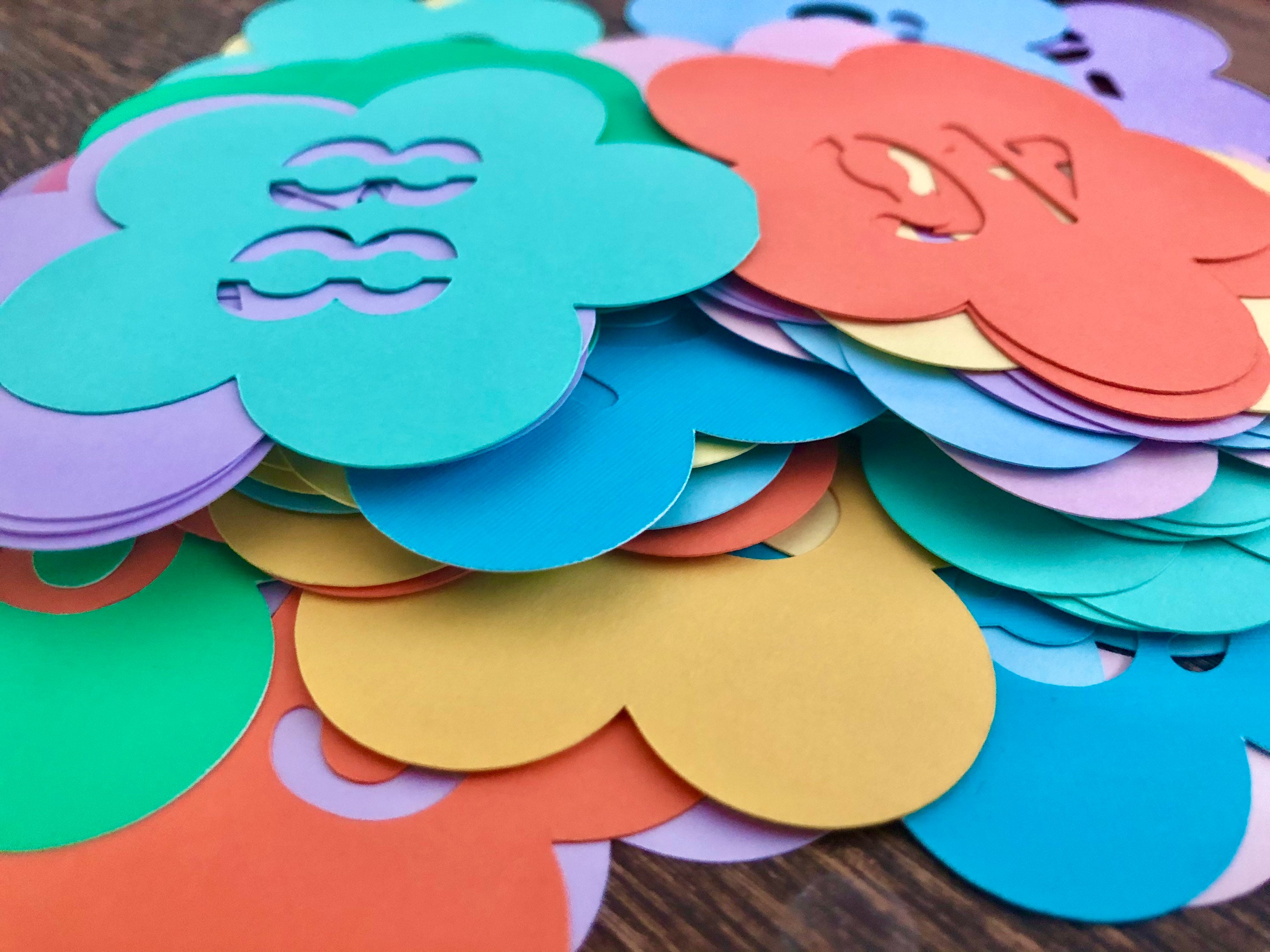 Flower Number Tiles SVG Spring Counting Activity SVG Math - Etsy