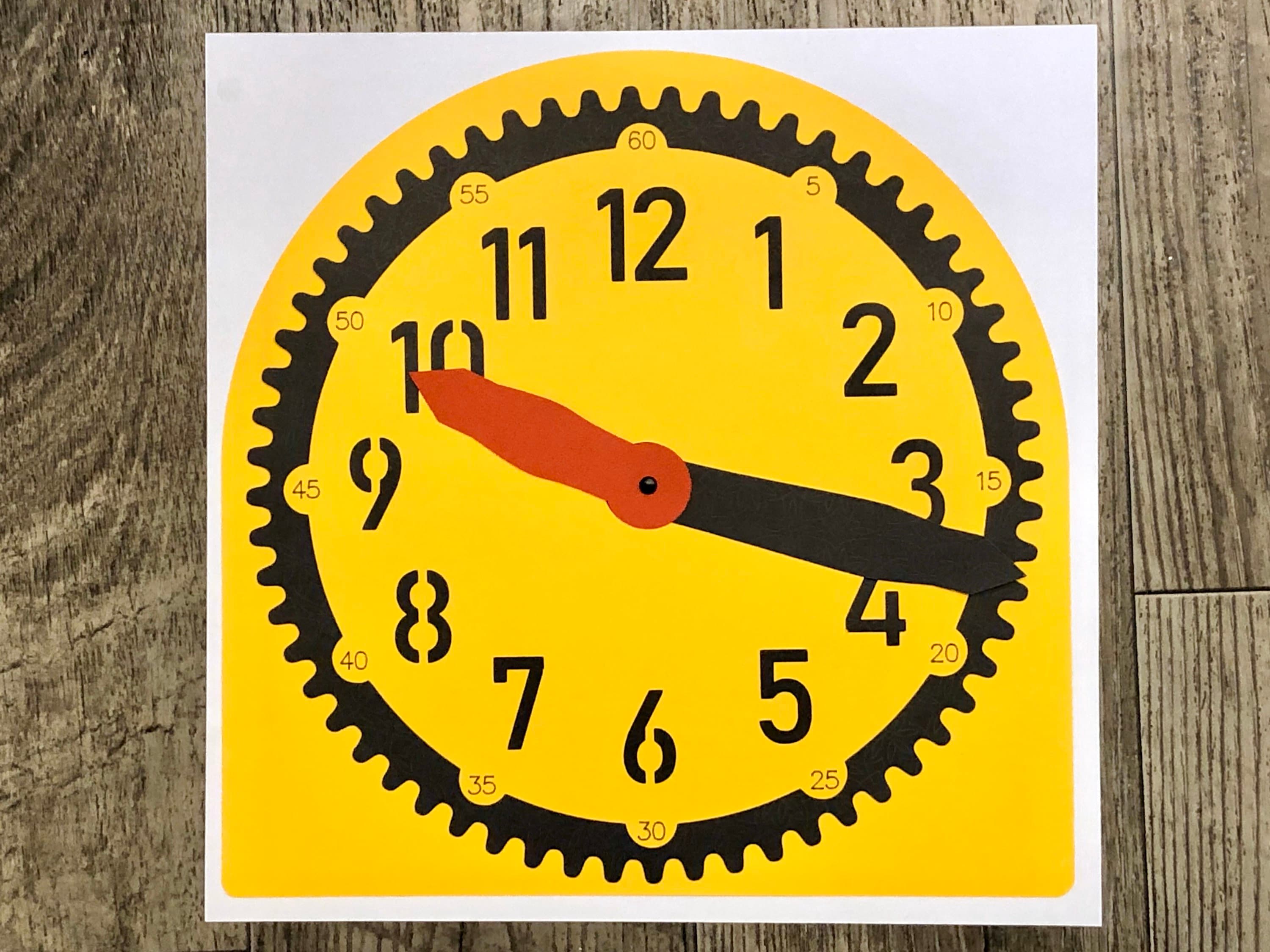 Kids Clock SVG a Along Learning Clock for Cricut Judy Clock | Etsy