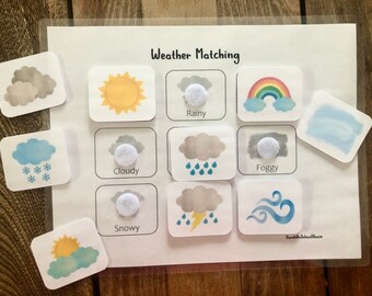 Circle Time Weather - Etsy