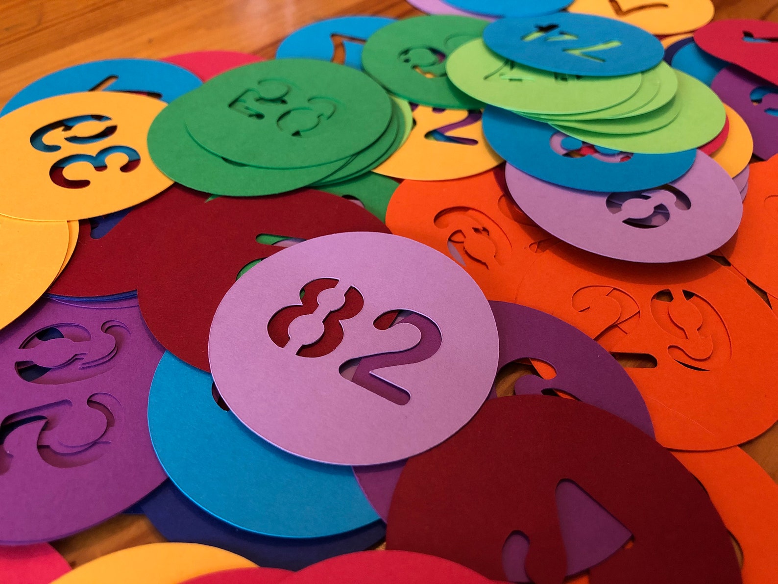 Counting to 100 Number Tile SVG Counting SVG Cricut | Etsy