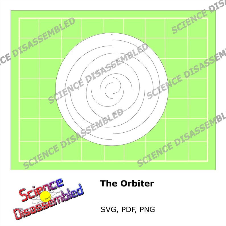 The Orbiter Science Cut File Download SVG PDF PNG - Etsy