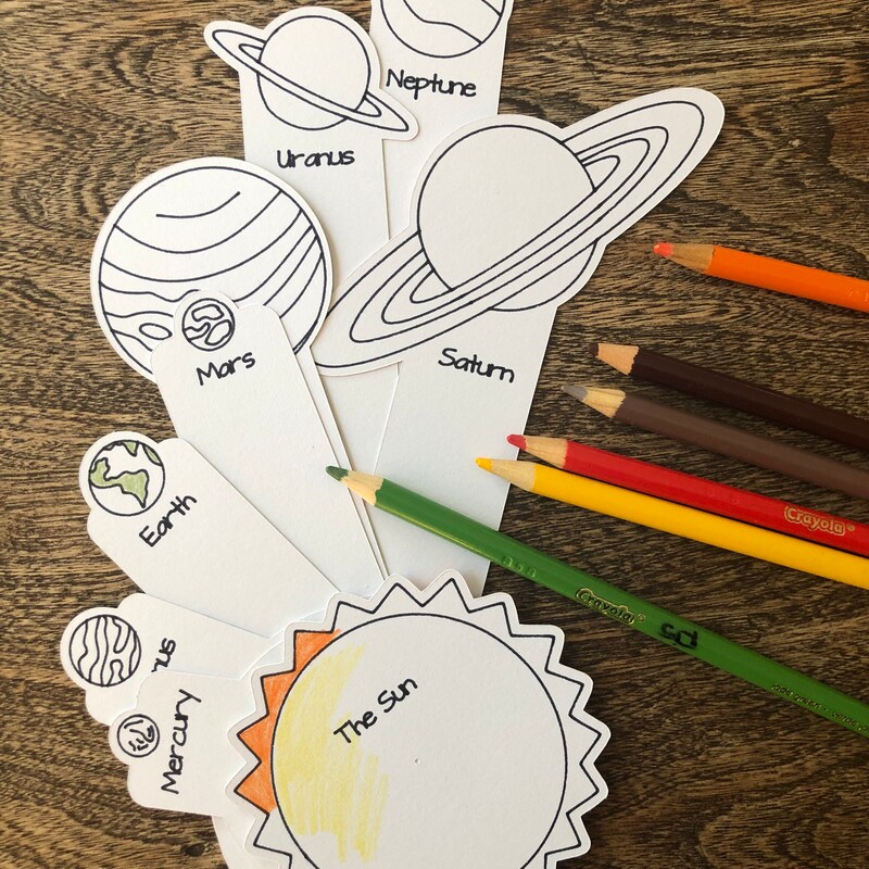 Solar System Svg - Etsy