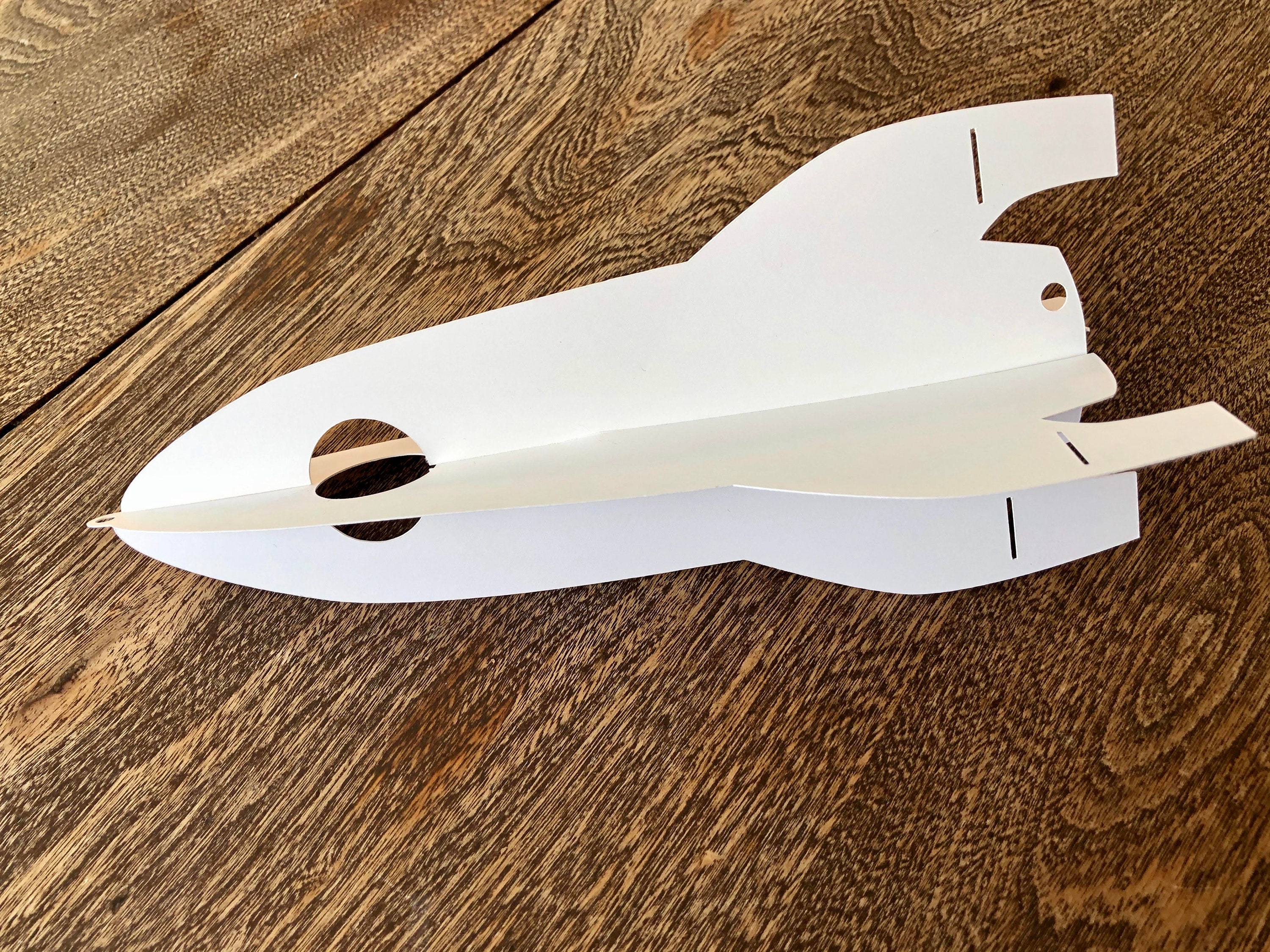 Rocket Paper Sculpture Cut File Download for Homeschool | Etsy