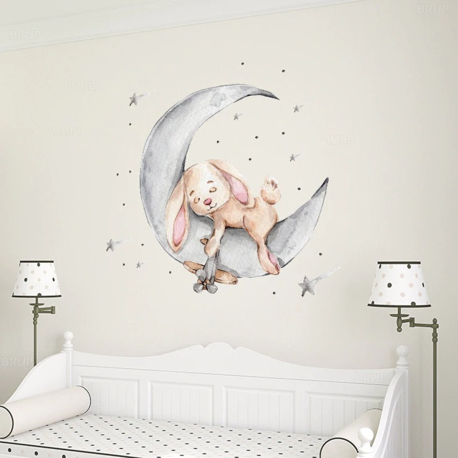 Baby Room Stickers Children's Wall Stickers Animal - Etsy UK
