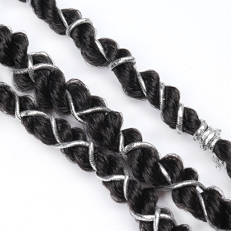 STRETCHY METALLIC CORD String Rope Braiding Hair Accessories - Etsy UK