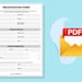 Custom FILLABLE PDF Form (1 Page) Transform Your Word, Excel Documents ...
