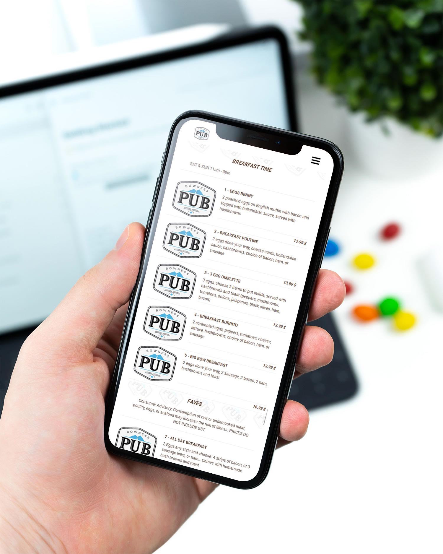 Pub, Bar, Restaurant Menu QR Code You Will Be Getting a Finished Custom ...