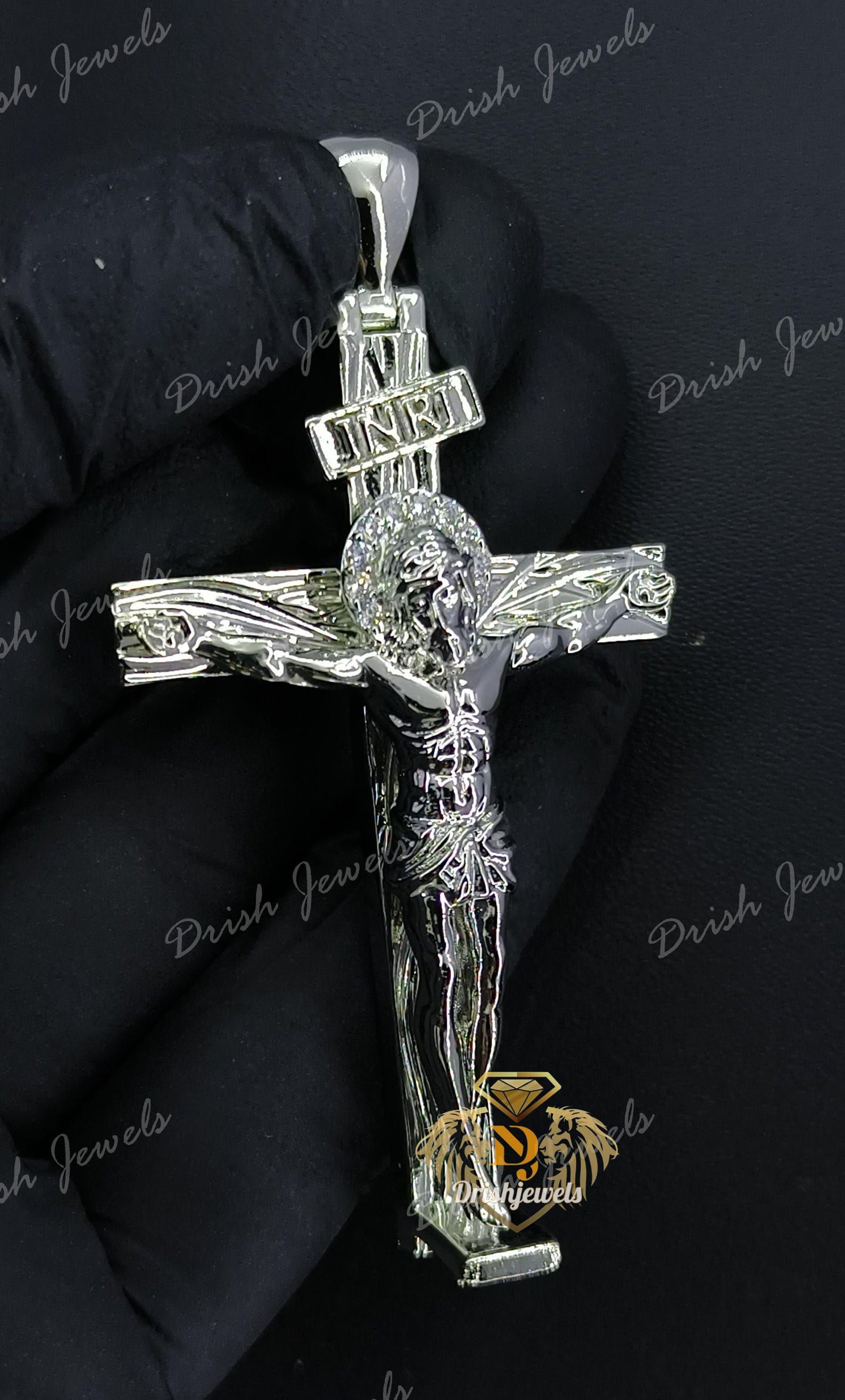 Jesus Christ the Redeemer Cross INRI Crucifix Pendant, Test Passer ...