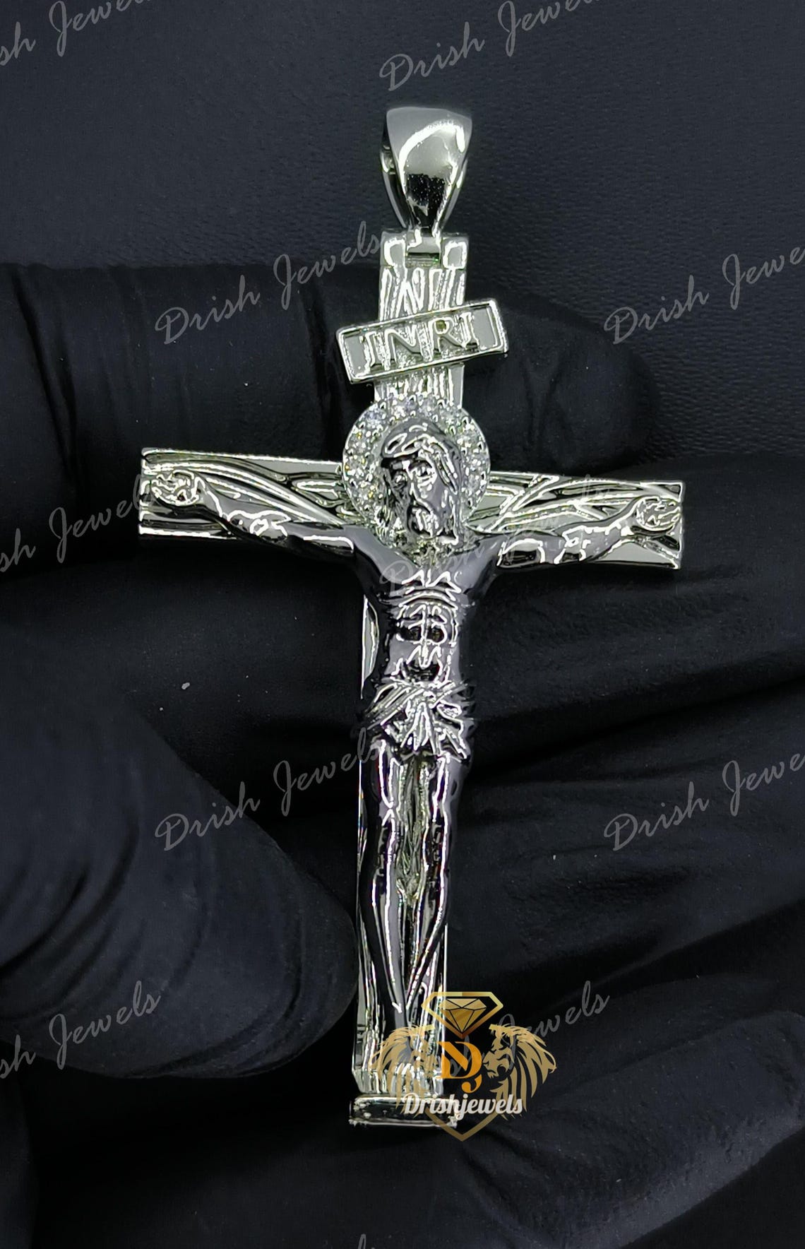 Jesus Christ the Redeemer Cross INRI Crucifix Pendant, Test Passer ...