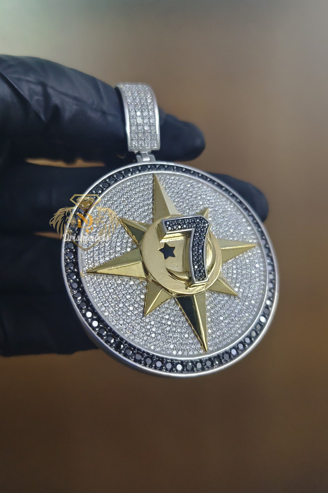 Five-percent Nation Five Percenter Custom Circle With 7 Number ...