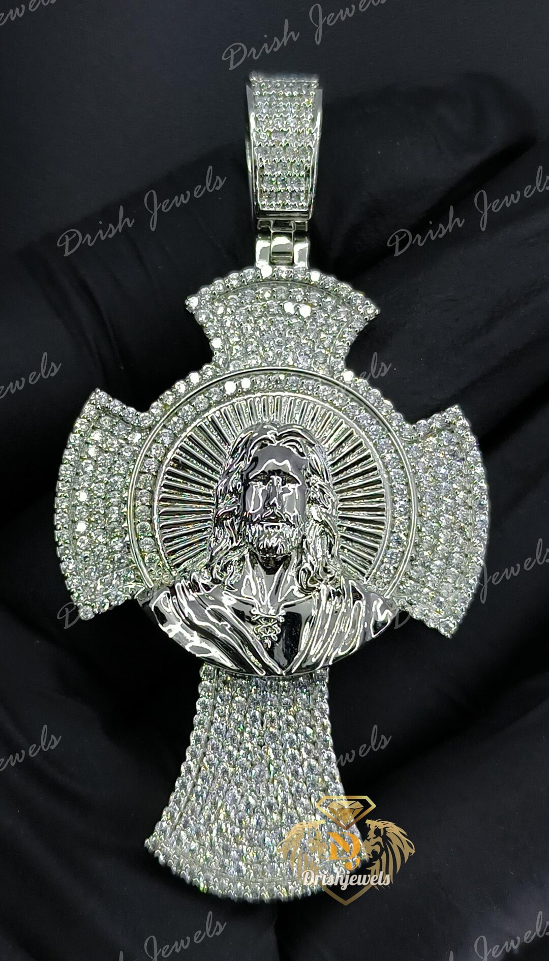 Saint Jude the Apostle Taddeo St. Judas Cross Pendant Charm, Test ...