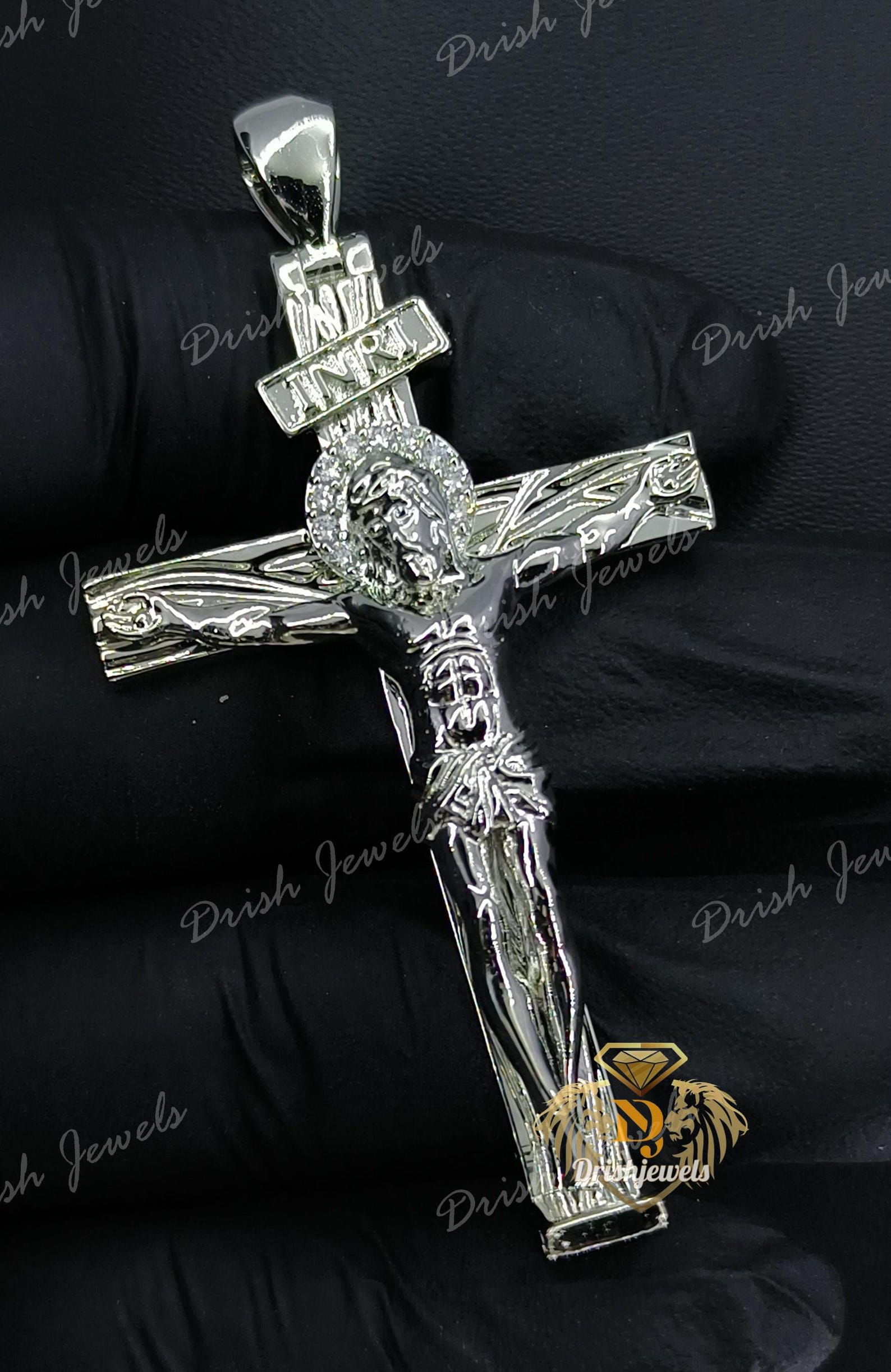 Jesus Christ the Redeemer Cross INRI Crucifix Pendant, Test Passer ...