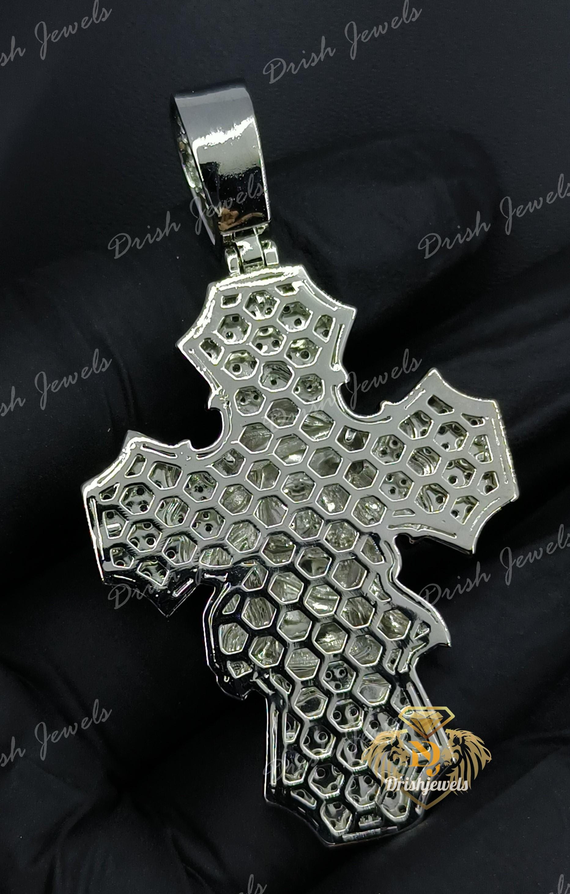 Jesus Christ Head Crown of Thorn Holy Cross Pendant Charm, Test Passer ...