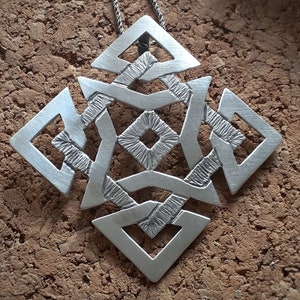 Islamic Pattern Necklace Made With Sterling Silver - Etsy