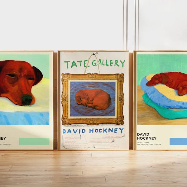 Modern Dog Art - Etsy