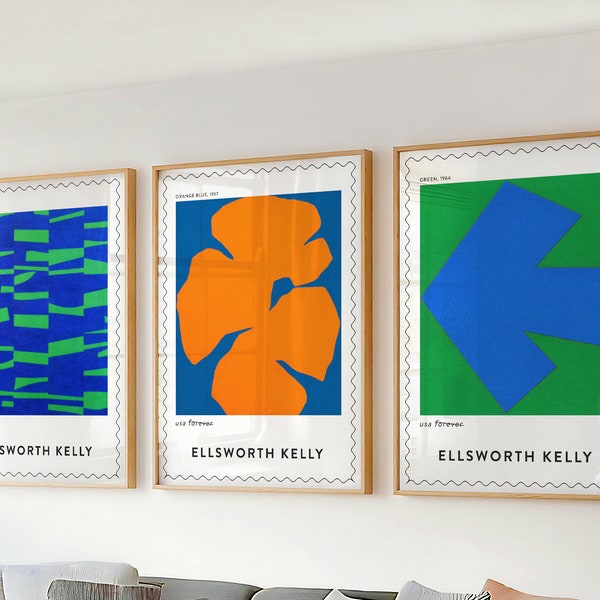 Ellsworth Kelly Poster - Etsy