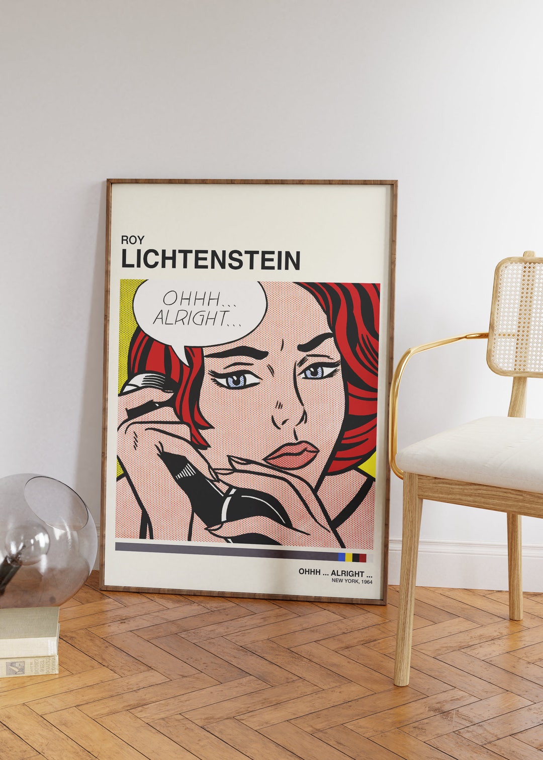 Roy Lichtenstein Print Ohhh ... Alright ... Print - Etsy Canada