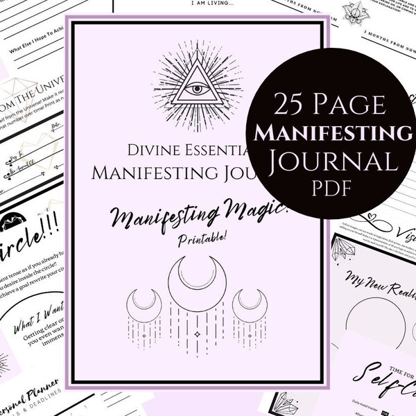 Law Of Attraction Planner Law Of Attraction Journal Manifestation