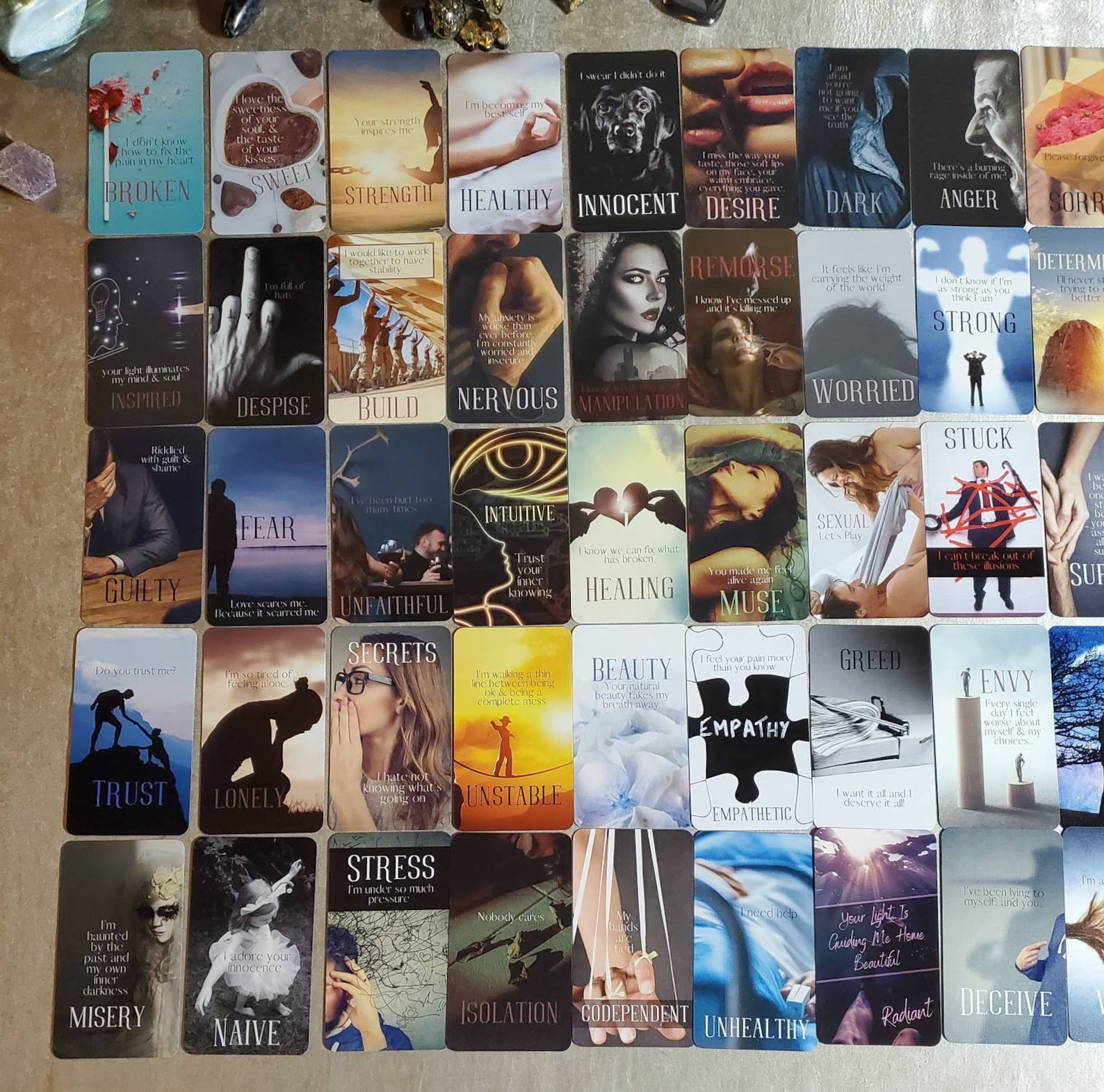 Ocean of Emotion Oracle Cards Bridget Rau Divine Essentials - Etsy