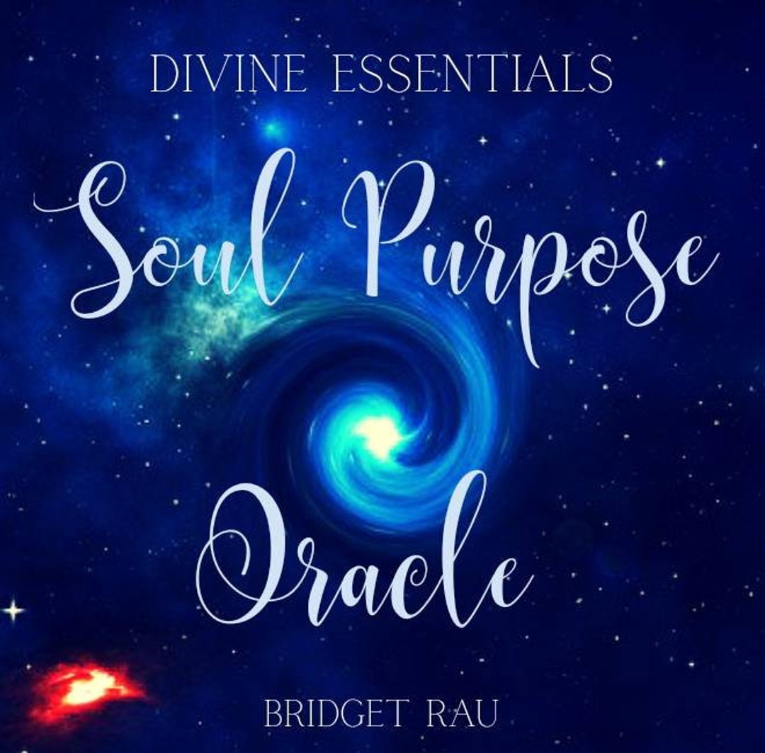 Soul Purpose Oracle Cards by Bridget Rau Divine Essentials Cards for Aligned Mission - Etsy