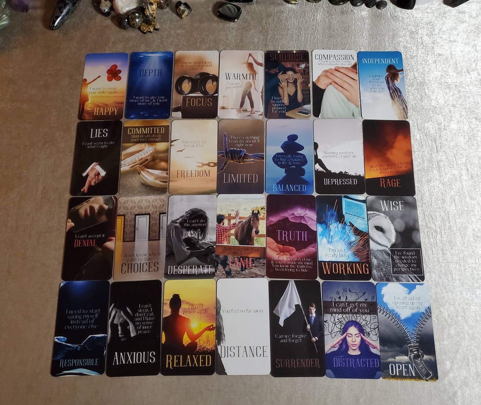 Ocean of Emotion Oracle Cards Bridget Rau Divine Essentials | Etsy