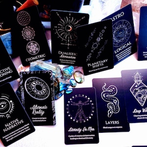 Celestial Oracle Deck (tarot Size) Astrology Oracle Cards - Zodiac ...