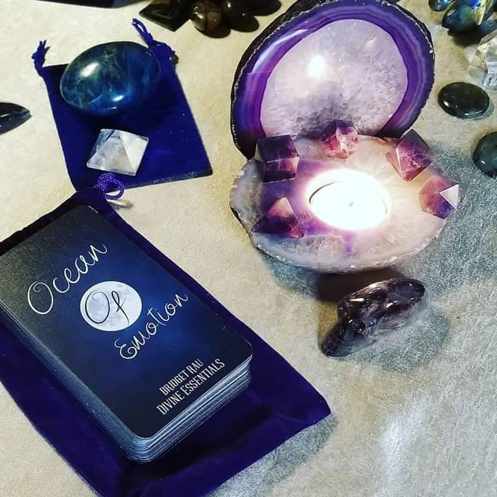 Ocean of Emotion Oracle Cards - Bridget Rau Divine Essentials Decks ...