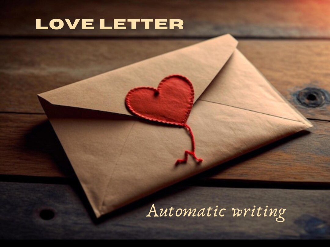 Psychic Love Letter - Channeled Automatic Writing Messages - Etsy