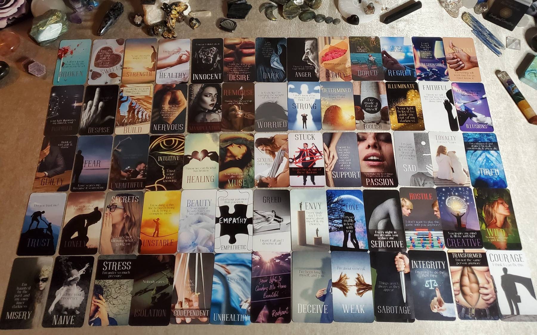 Ocean of Emotion Oracle Cards - Bridget Rau Divine Essentials Decks ...