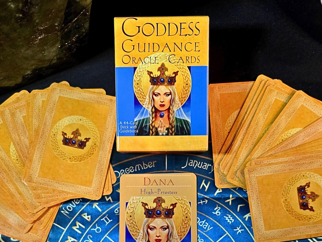 Goddess Guidance Oracle Cards - Rare - Out of Print - Doreen Virtue ...