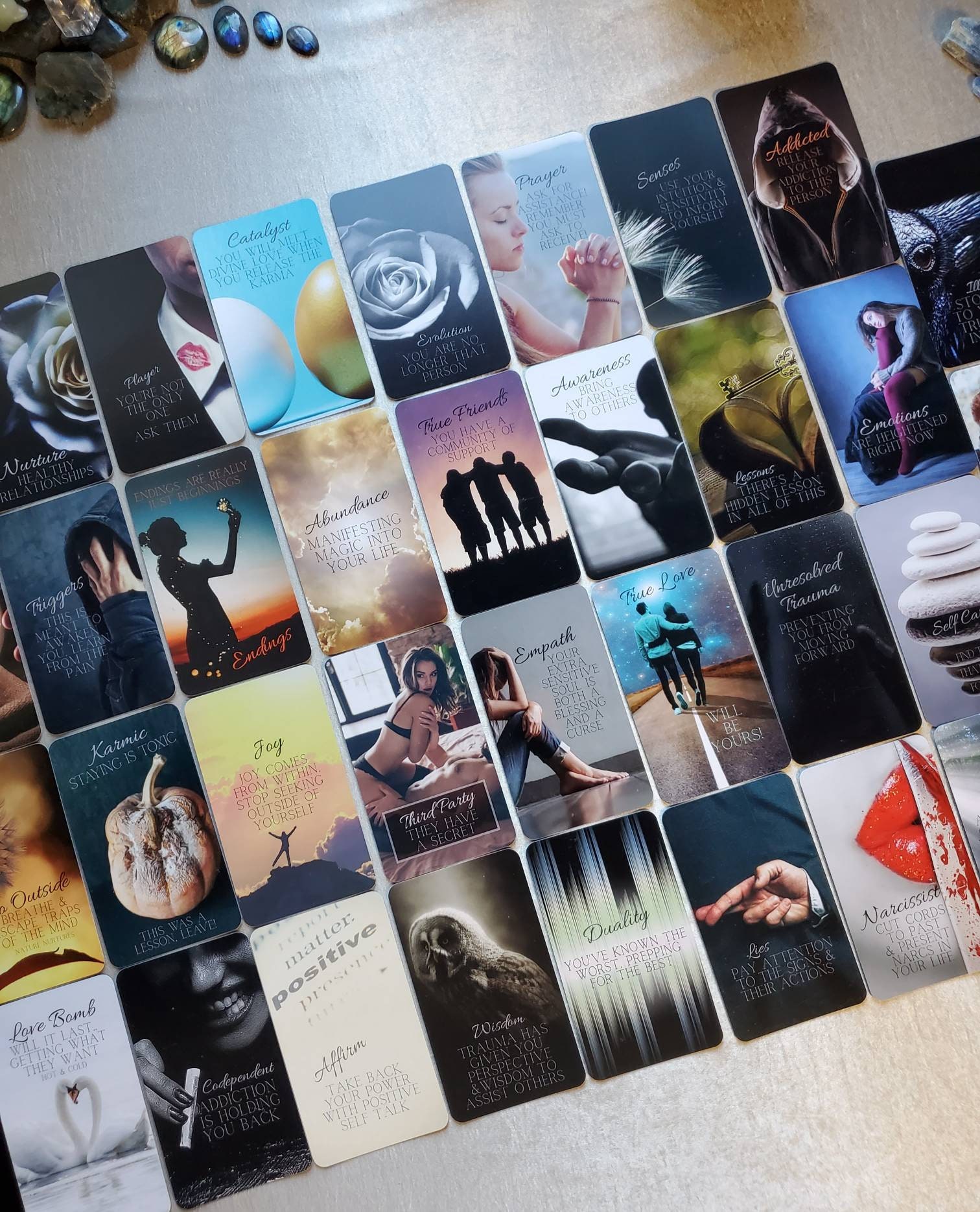 Toxic Triggers Oracle Cards for Twin Flames Soulmate - Etsy Canada