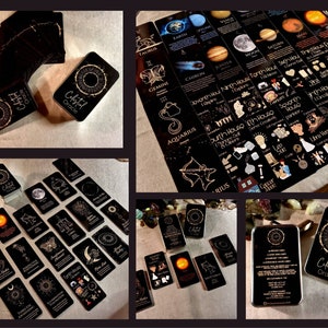 Celestial Oracle Deck tarot Size Astrology Oracle Cards - Etsy
