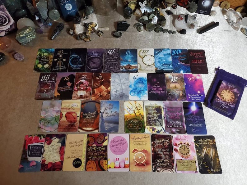 Divine Time Oracle Timing Deck Divine Timing Divine - Etsy Canada