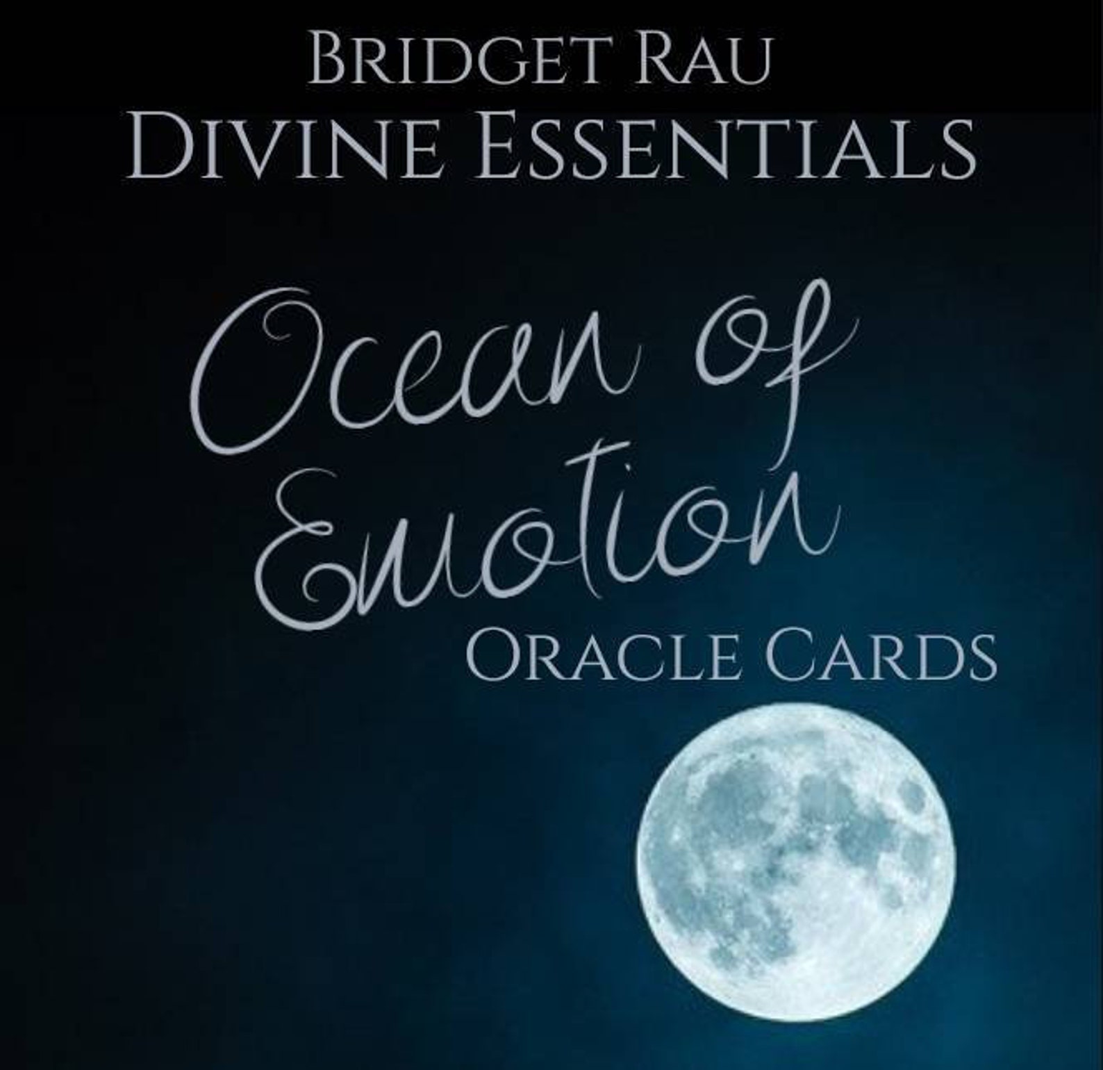 Ocean of Emotion Oracle Cards Bridget Rau Divine Essentials - Etsy