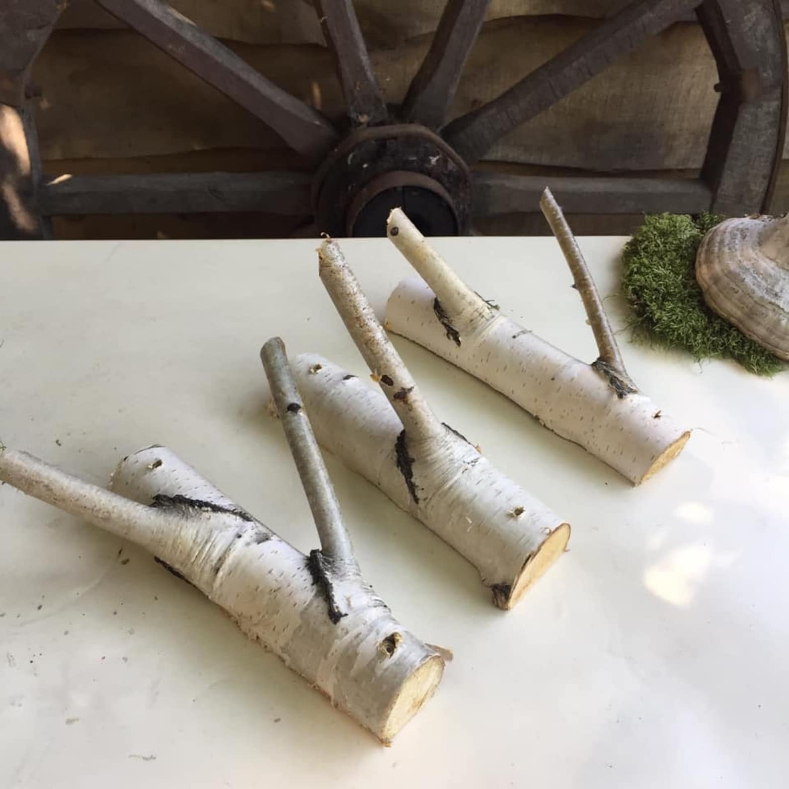 Set of 3 Rustic Coat Hooks Tree Branch Hanger - Etsy