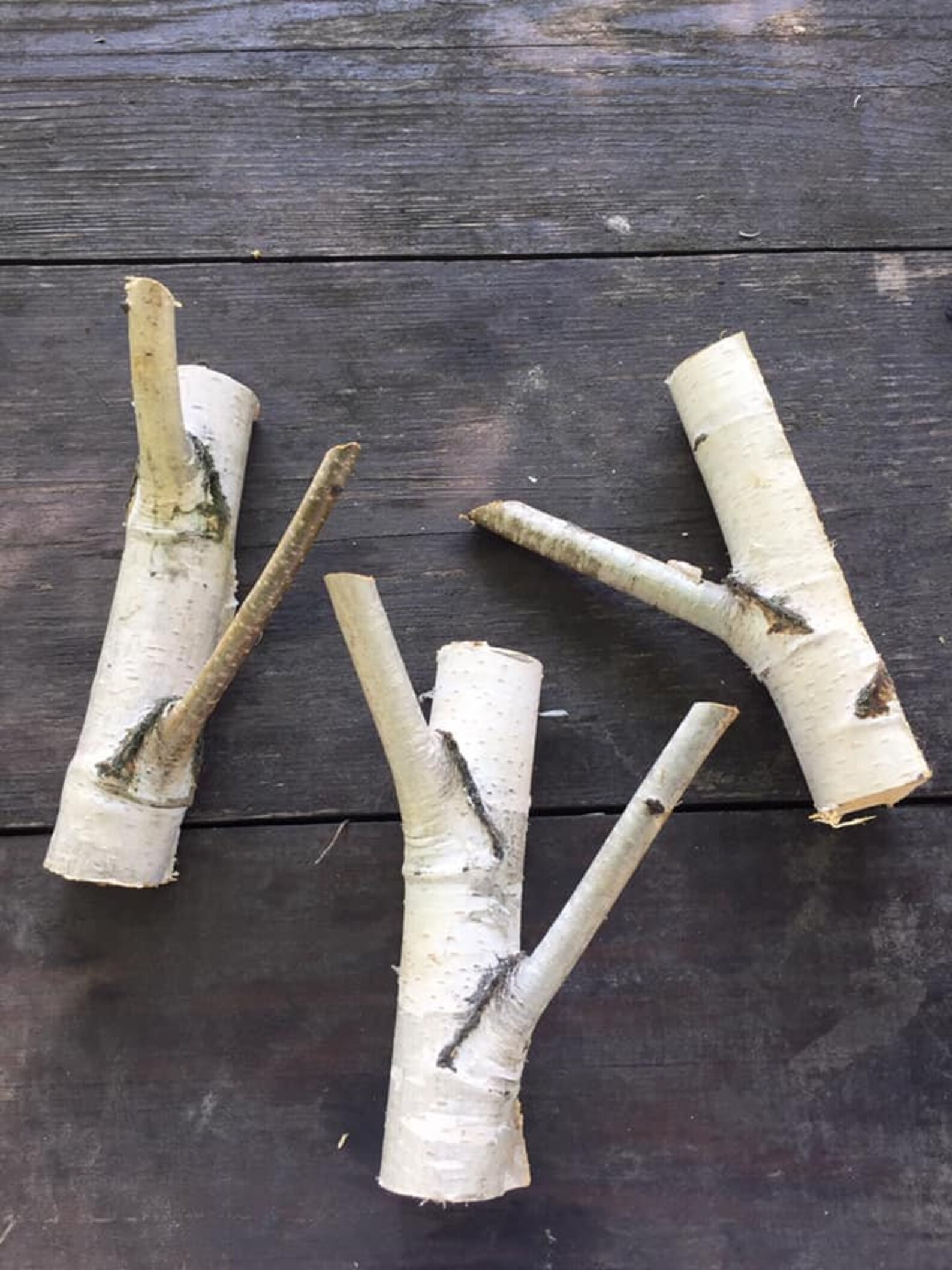 Set of 3 Rustic Coat Hooks Tree Branch Hanger - Etsy