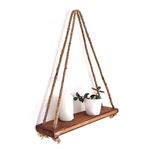 Rope Shelf Floating Shelves Triangle Shelf Hanging Shelves Rope - Etsy