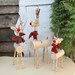 BIG Log Reindeer Holiday Centerpiece Christmas Gift Rustic Reindeer - Etsy