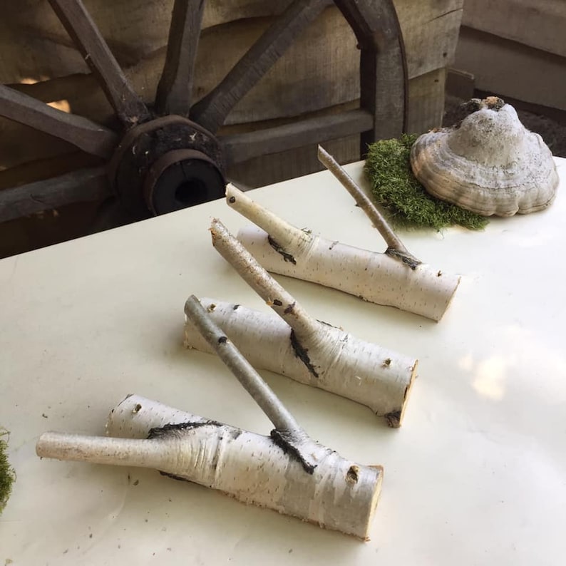 Set of 3 Rustic Coat Hooks Tree Branch Hanger - Etsy