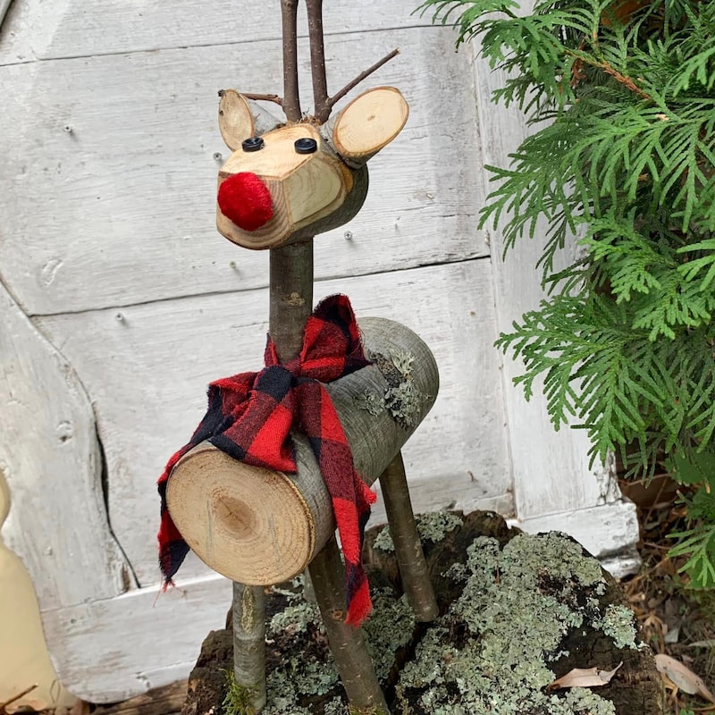 Handmade Big Reindeer - Etsy