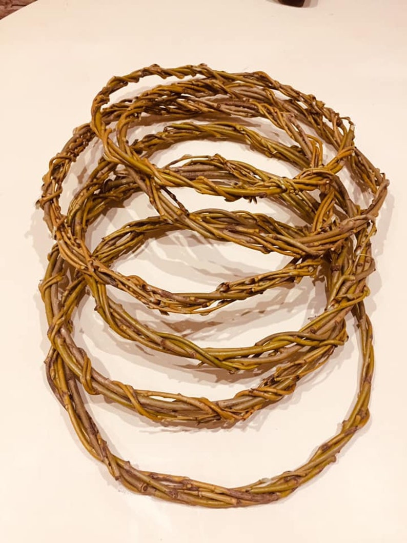 Hatural Willow Hoops Willow Branch Wreath Twig Wreath Base - Etsy