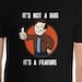 Todd It's Not A Bug It's A Feature RPG Video Game Unisex T-shirt - Etsy