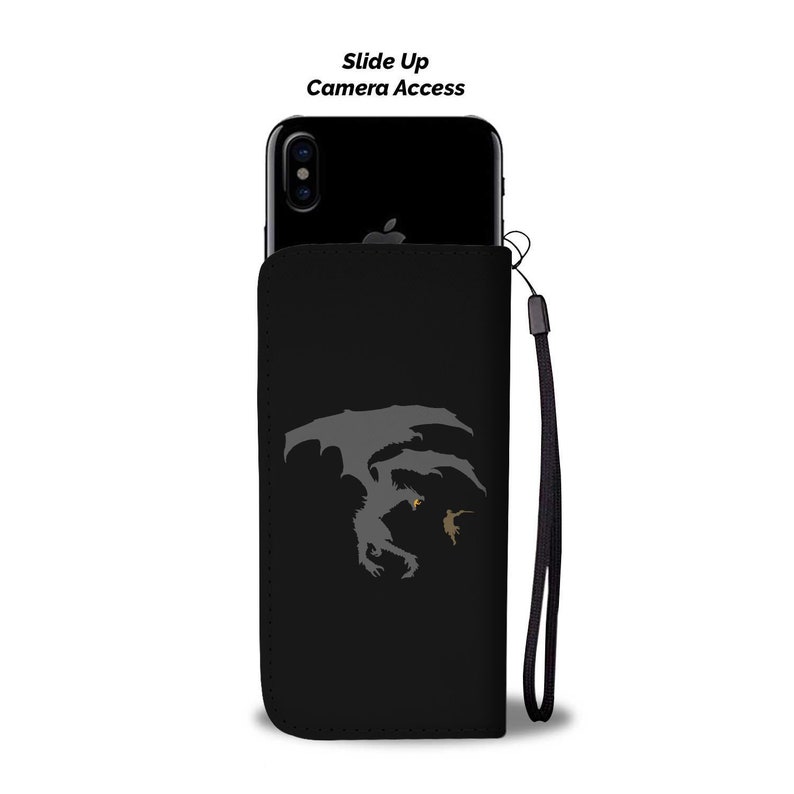 Dragon Fantasy Phone Wallet Case RPG Game Phone Case - Etsy