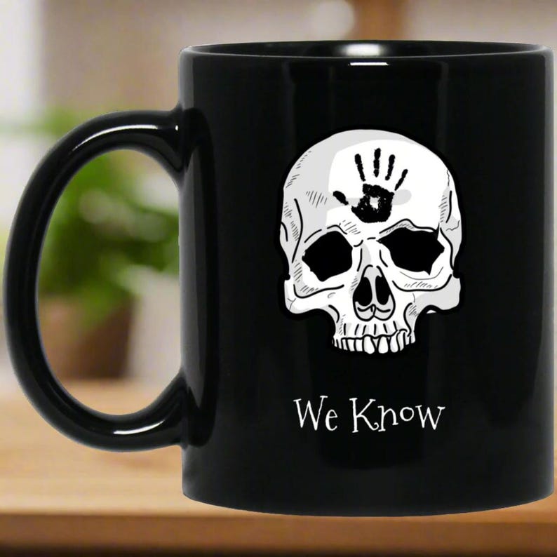 Dark Brotherhood We Know 11 Oz Mug | Video Game Coffee Mug | Gaming RPG ...