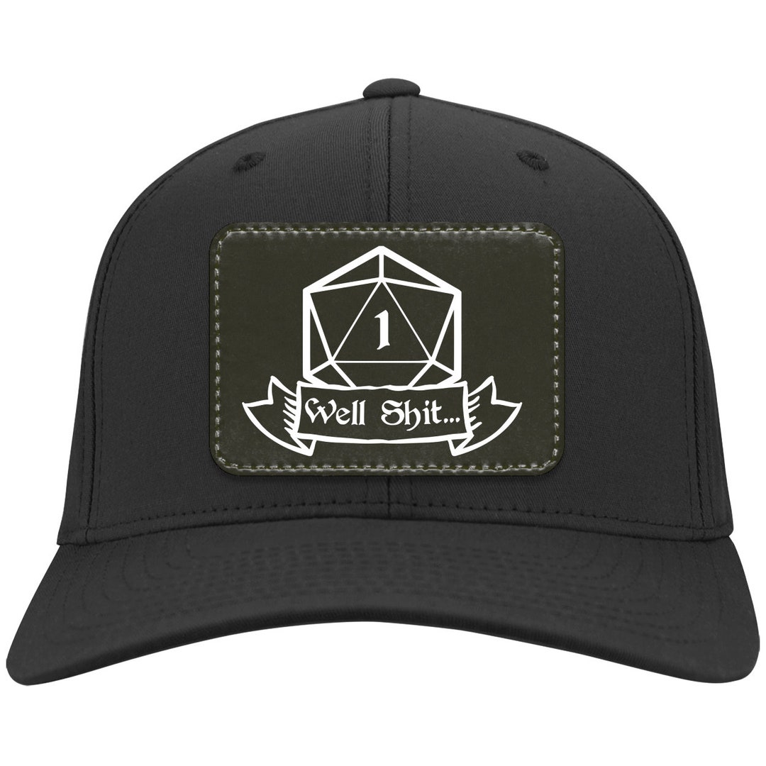 Well Shit RPG Dice Hat | Dungeon Master Hat | Tabletop RPG | Tabletop ...