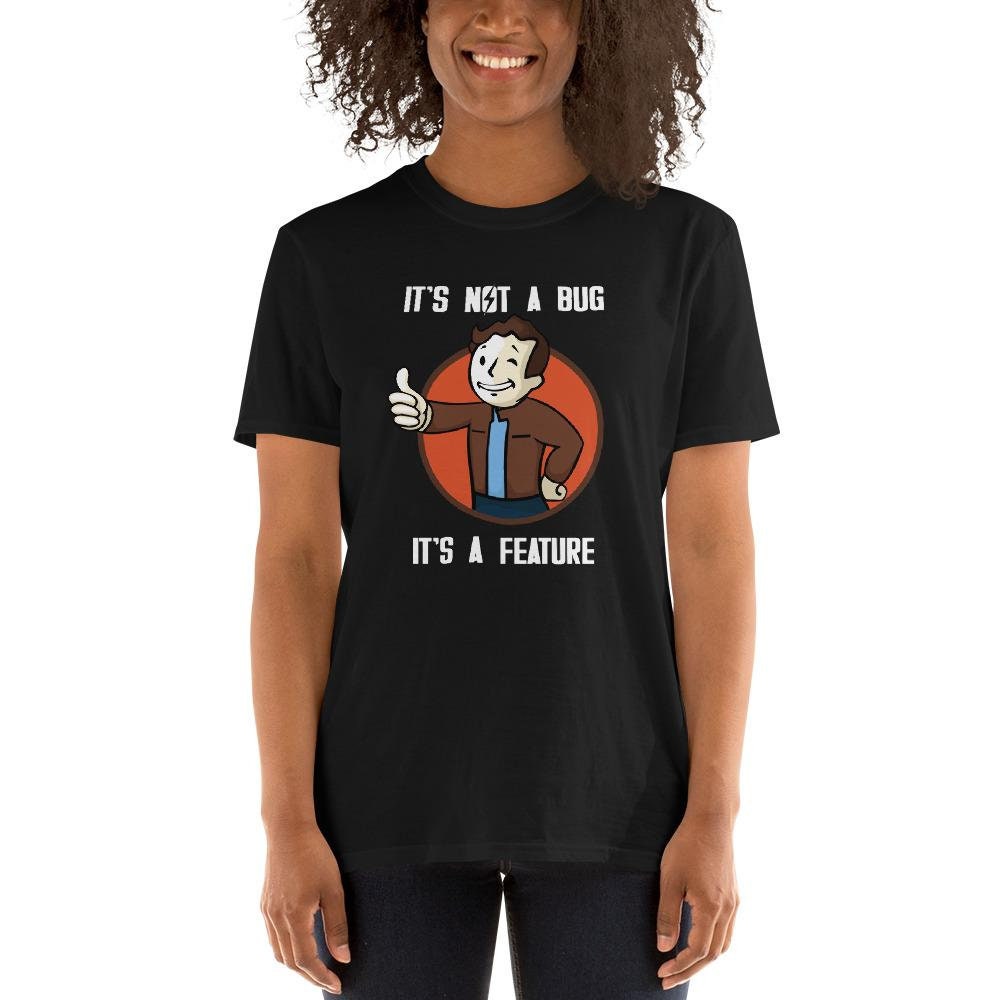 Todd It's Not A Bug It's A Feature RPG Video Game Unisex T-shirt - Etsy