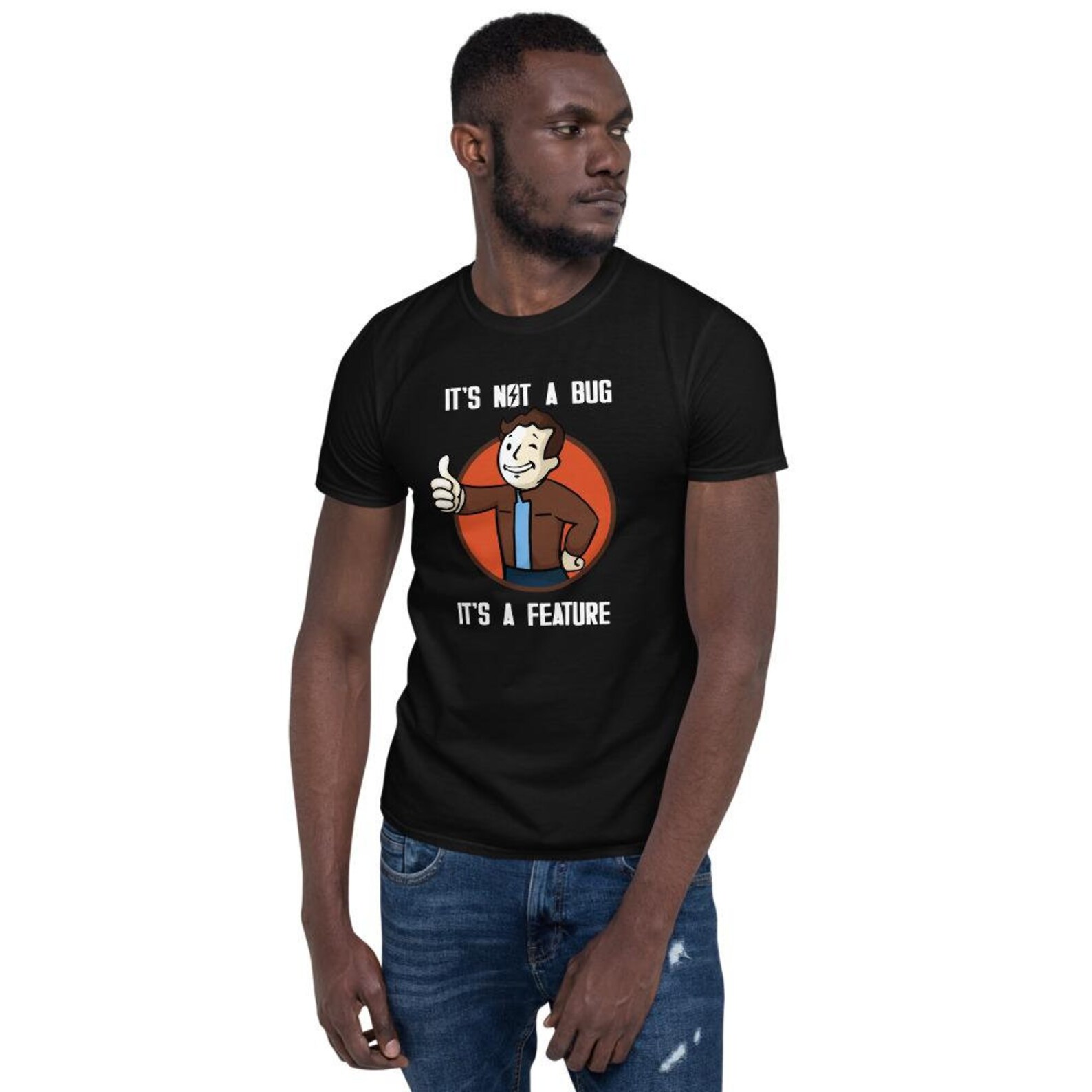 Todd It's Not A Bug It's A Feature RPG Video Game Unisex T-shirt - Etsy
