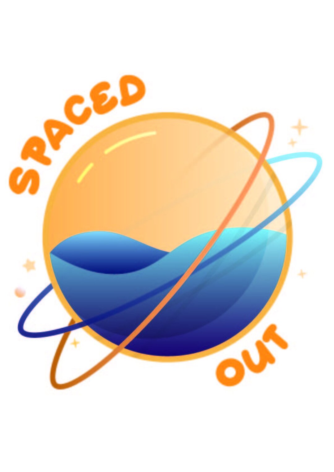 Spaced Out Print A4 Digital Download - Etsy