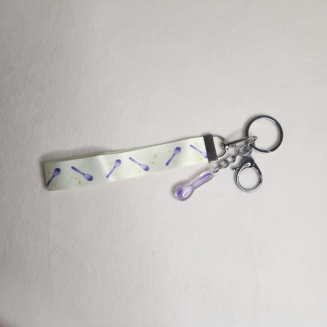 Lanyard Spoon Wristlet Adhd Keychain - Etsy