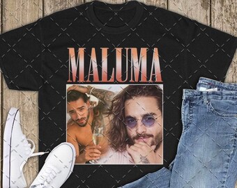 Retro Maluma Shirt | Etsy